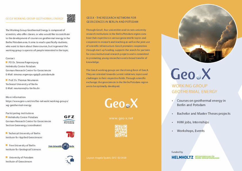 FG Geothermal Energy: Geo.X